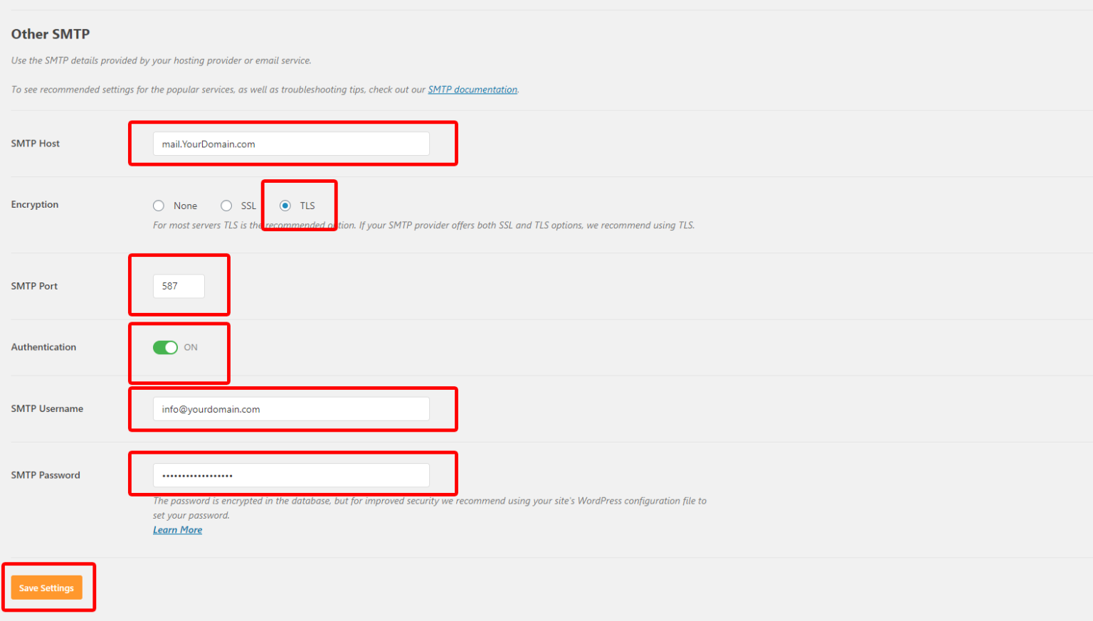 How to Configure WordPress to use SMTP for Sending Emails – Yegara HOST ...