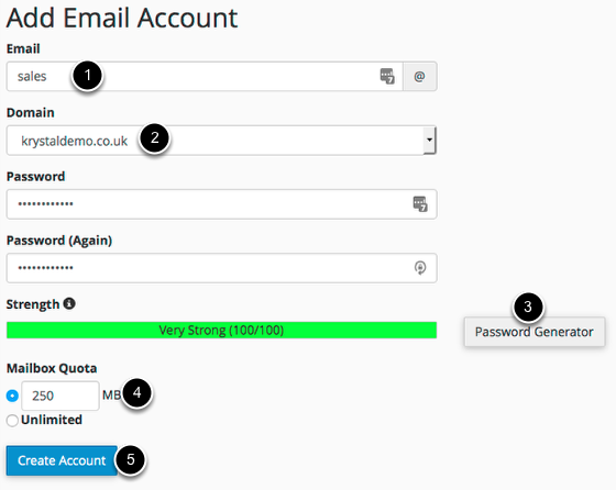 How to Create emails using domain name or website? - NasTechET